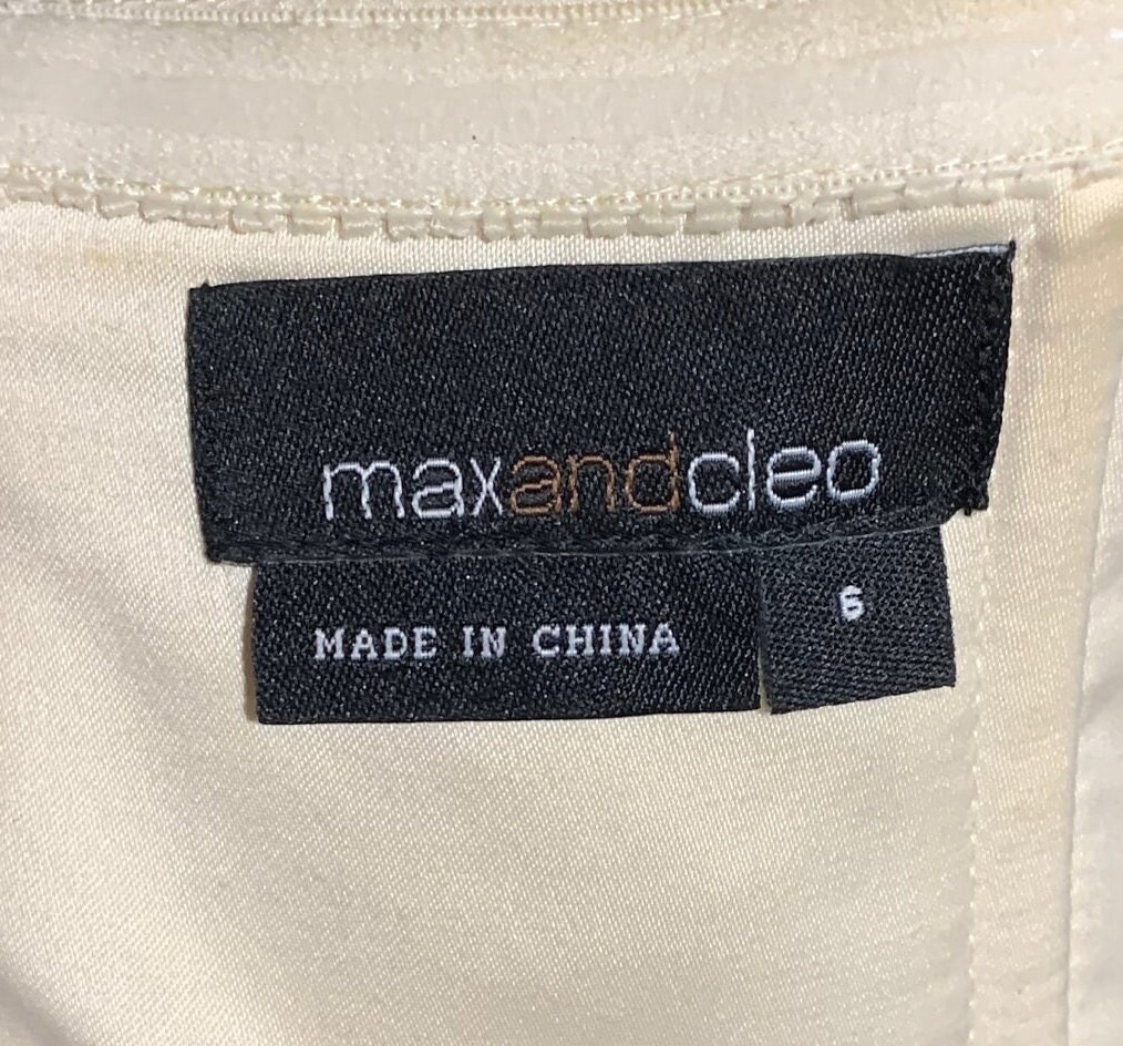 Max and Cleo Classic Black & White Floor Length Formal Dress, Sz. Sm - Etsy