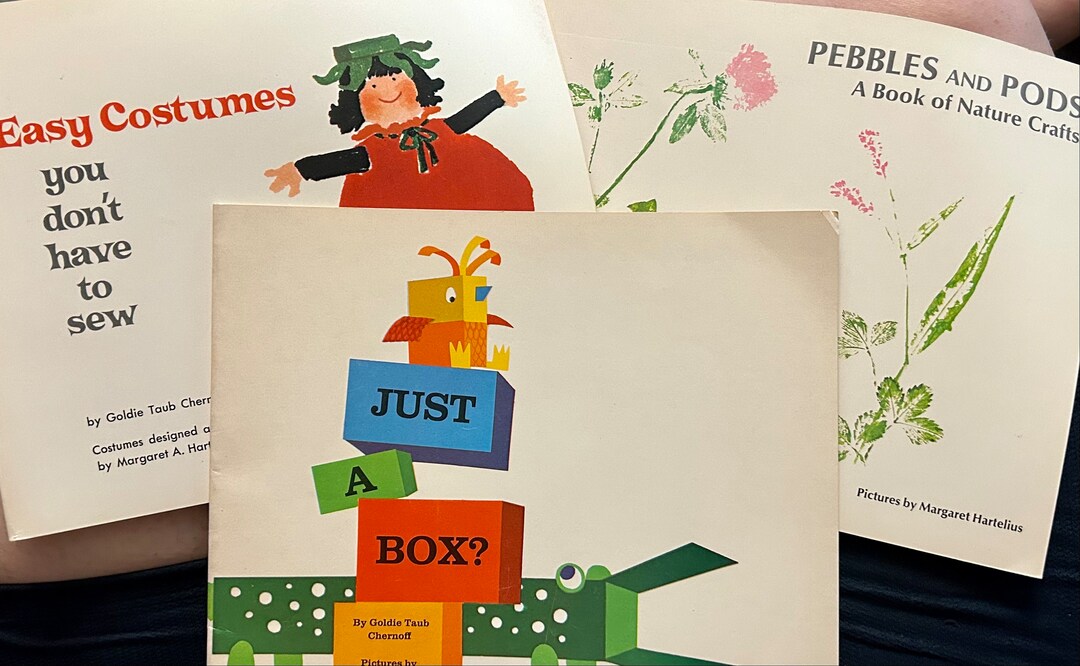 Set of 3 1970’s Children’s Craft Books by Goldie Taub Cheroff, Pictures ...