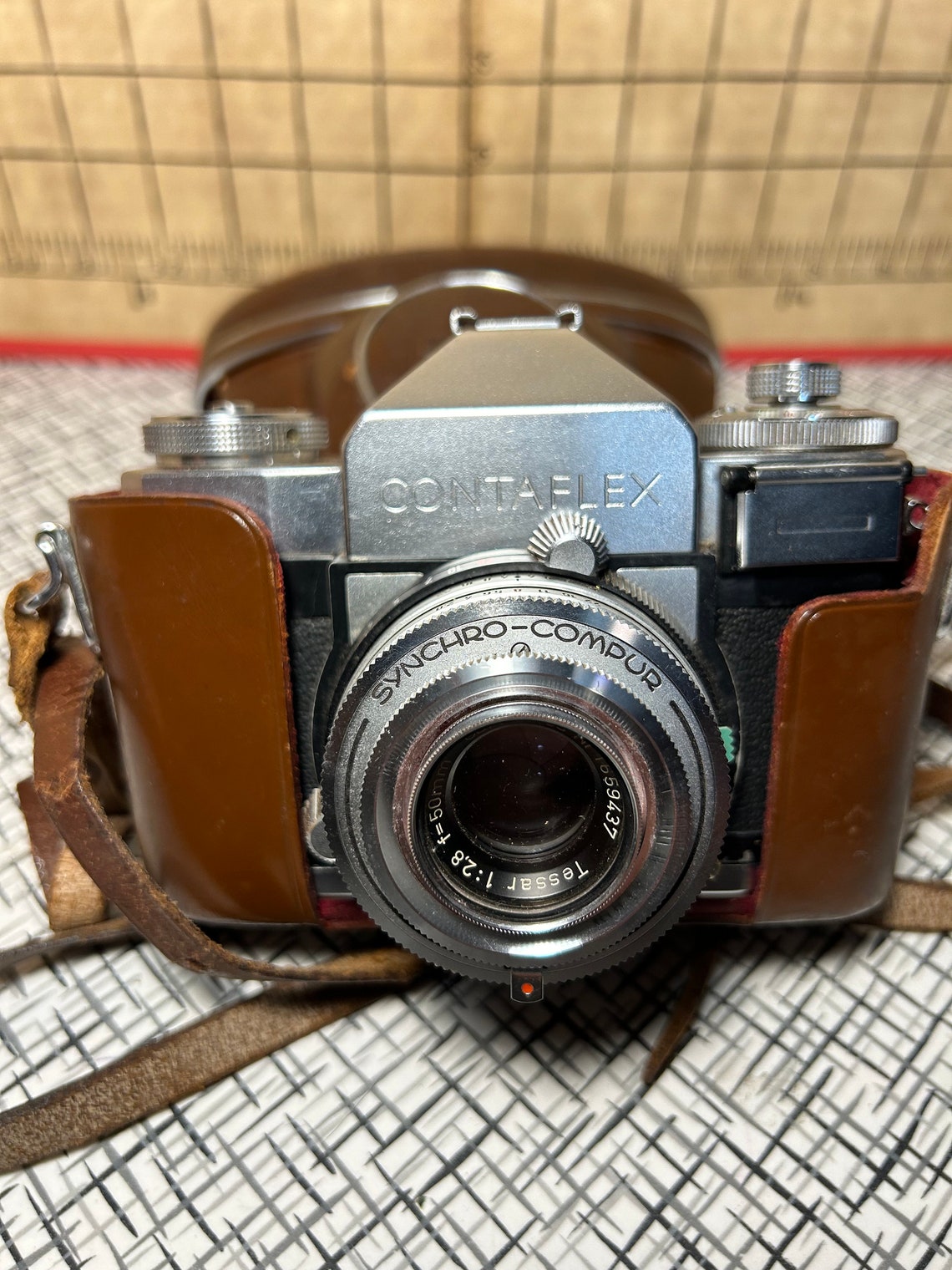 Vintage Carl Zeiss Ikon Contraflex IV Synchro-compur Camera 50mm, F:2.8 ...