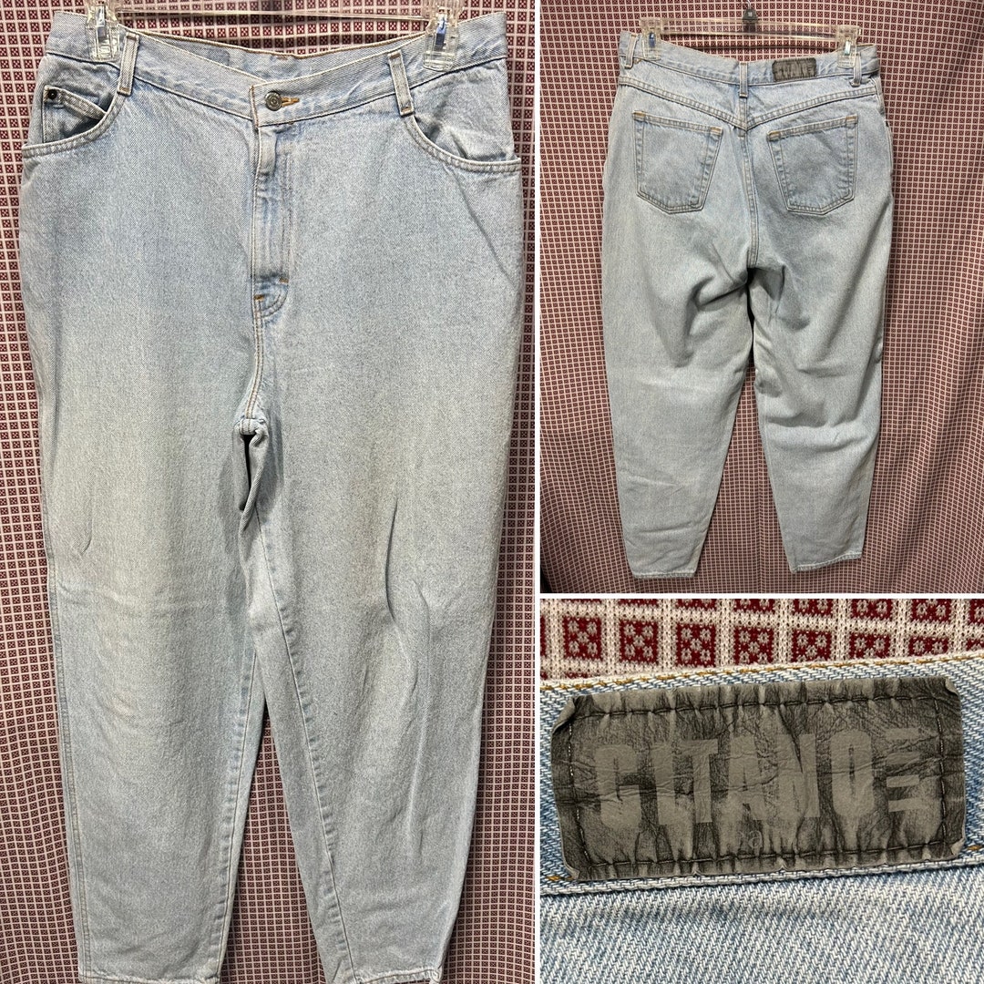 Gitano Jeans Light Wash Denim Volup Vintage Sz 18 Tall - Etsy