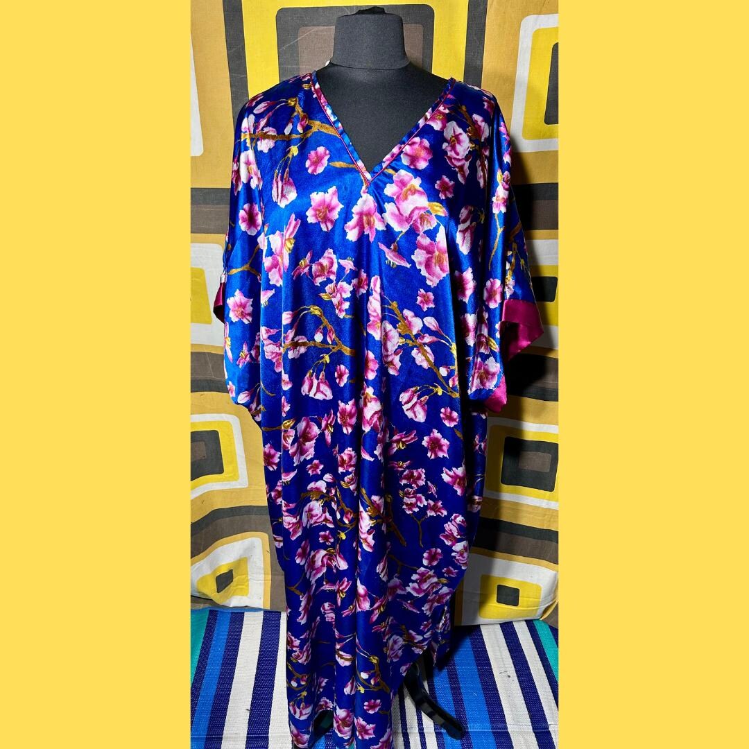 Mrs. Roper Romp Winlar Floral Kaftan, One Size Fits Most - Etsy