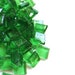 10mm (3/8") Mini Fairway Green Transparent Glass Mosaic Tiles //mosaic ...