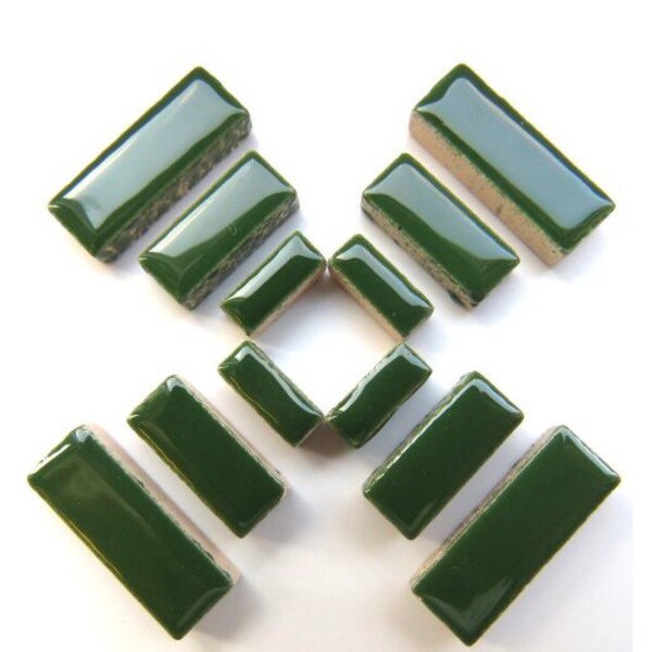 Green Ceramic Tiles - Etsy