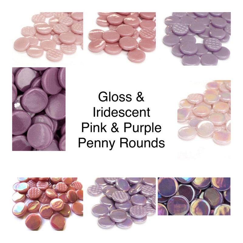 Iridescent Penny Tile - Etsy