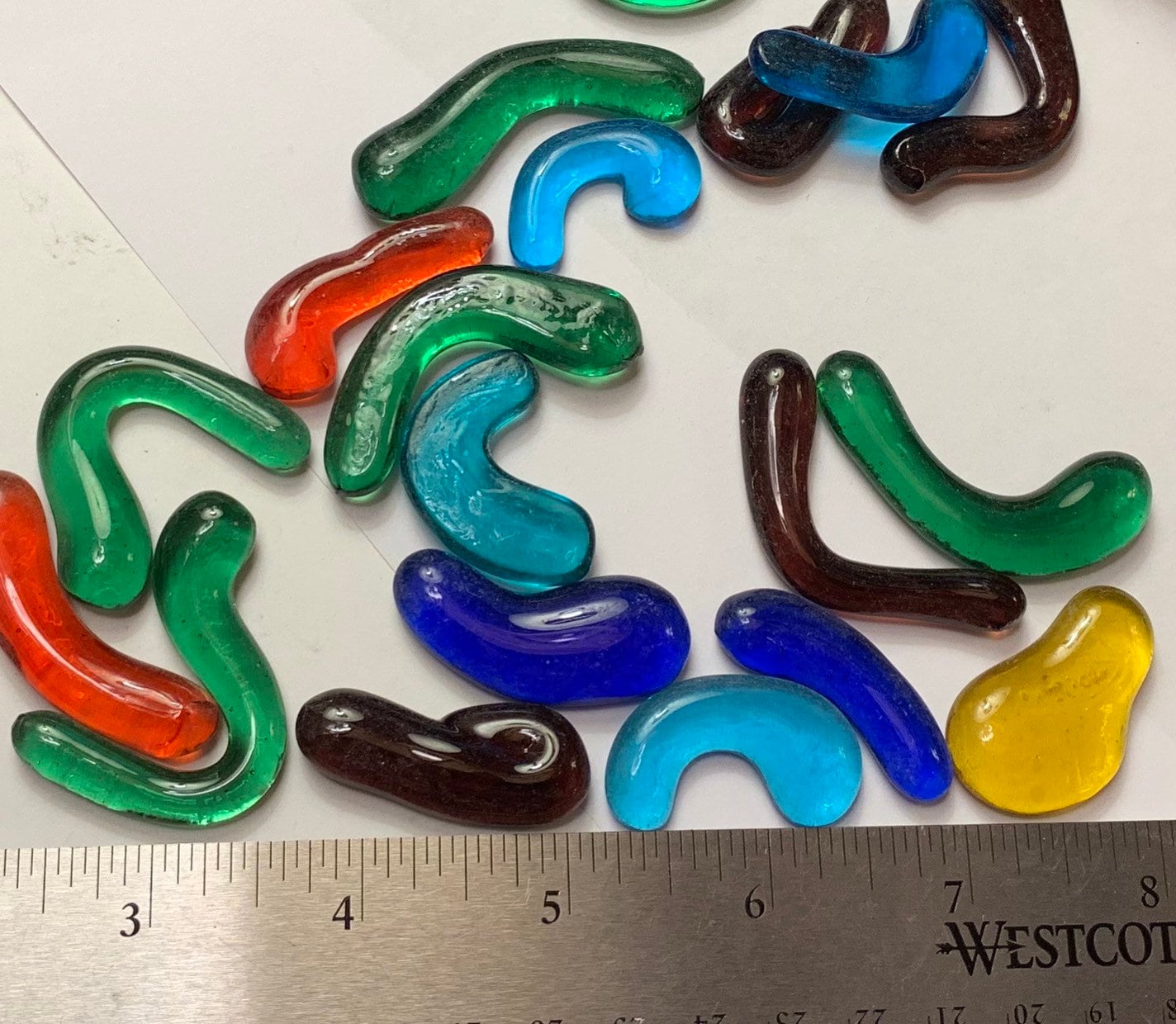 Glass Wiggles 1/2 Pound - Etsy