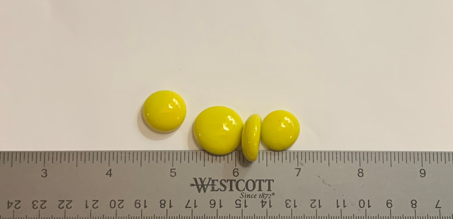 Mosaic Tiles/bright Yellow Opaque Glass Gems Small, Medium, or Large ...