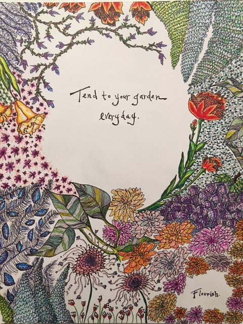 Instant Download Coloring Page Custom Poster DIY at Home - Etsy