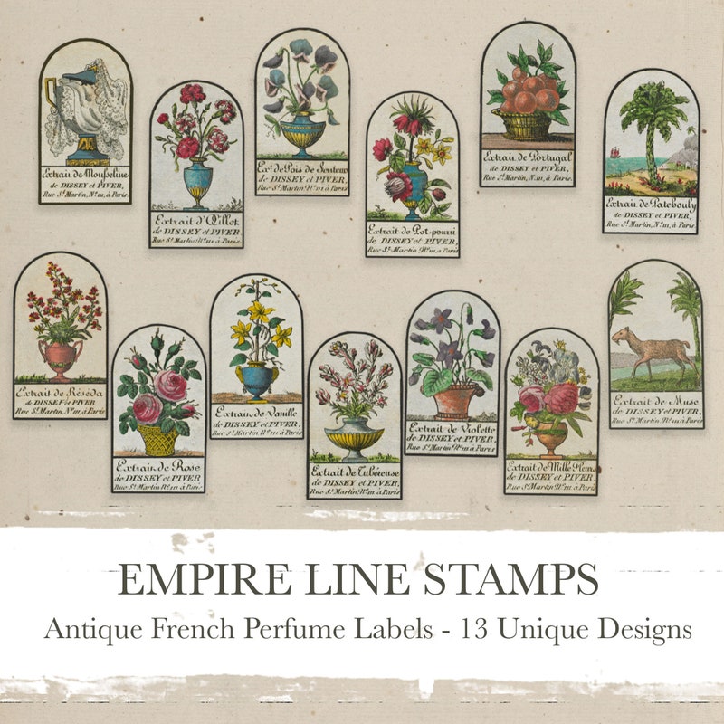 French Perfume Label - Etsy