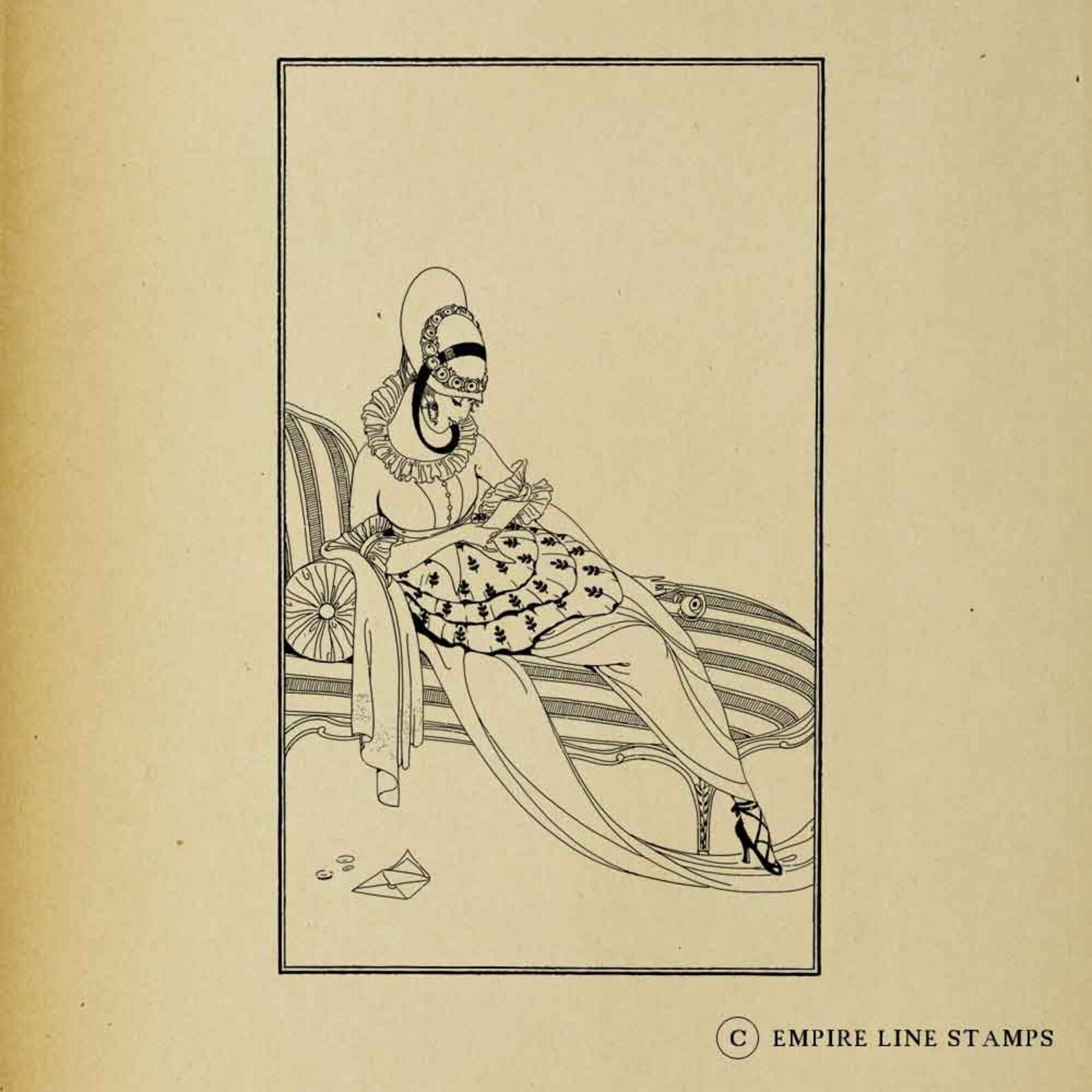 Art Deco Flapper Lady 2 Digital Download Image Transfer - Etsy