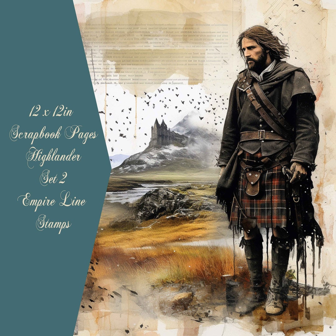 The Highlander 12x12 Inch Full Size Papers Downloadable Printable ...