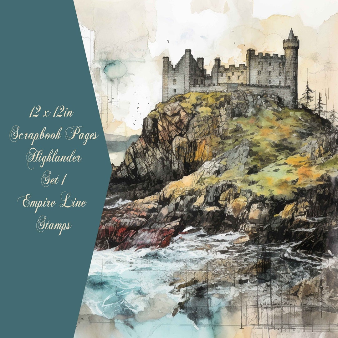 The Highlander 12x12 Inch Full Size Papers Downloadable Printable ...