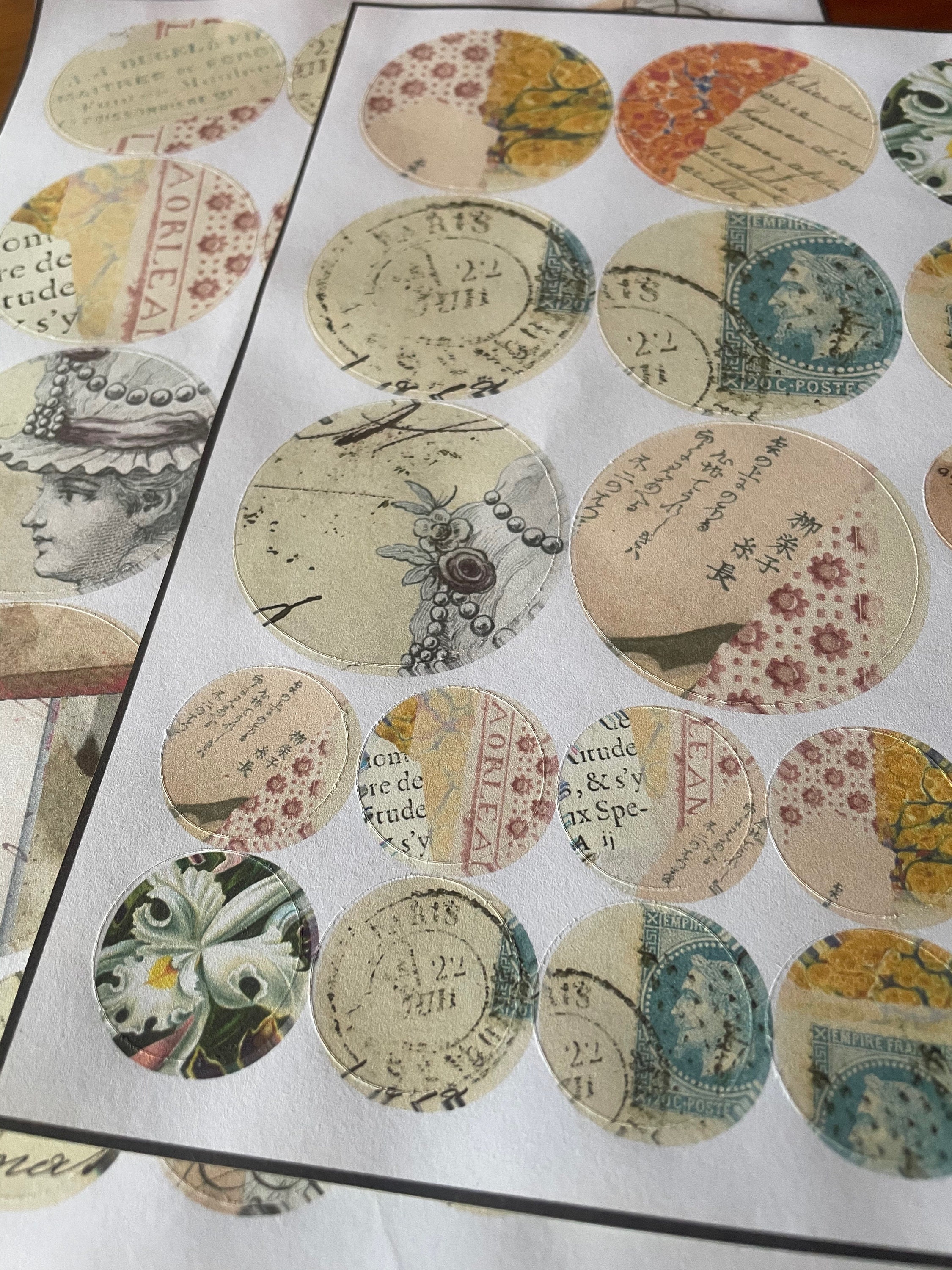 Craft Supplies & Tools Materials Paper Ephemera Group Of 200 Cut Out ...