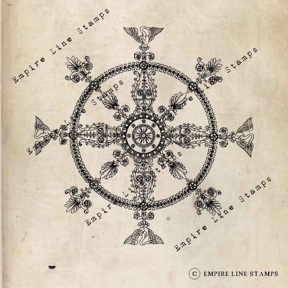 Ancient Greek Mandala Digital Download Image Transfer Pillow | Etsy