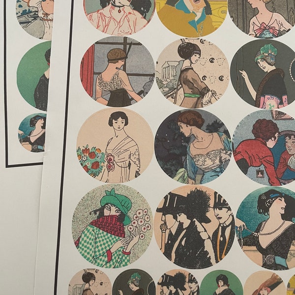 1920s Stickers - Etsy