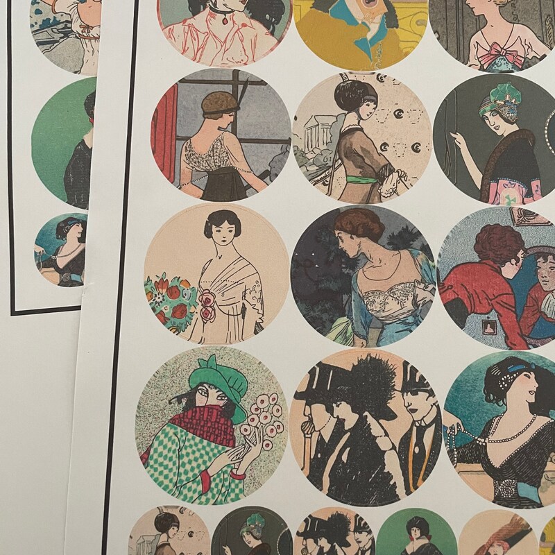 1920s Stickers - Etsy