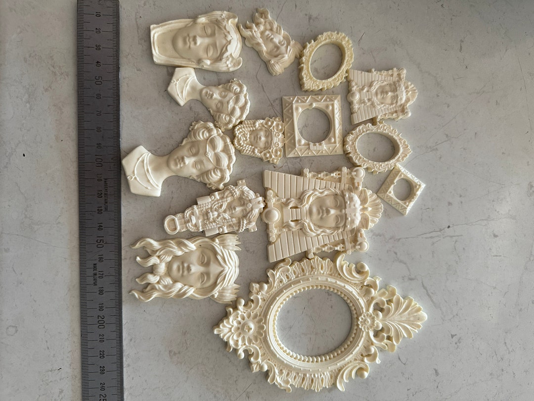 Handmade Resin Elements Craft Supply Art Element Job LOT Goddesses ...