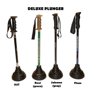 Ski Pole Toilet Plunger - Etsy