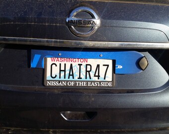 Ski License Plate Frame - Etsy