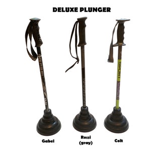 Ski Pole Toilet Plunger - Etsy