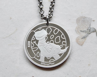 Toy Story Rex Keychain - Etsy