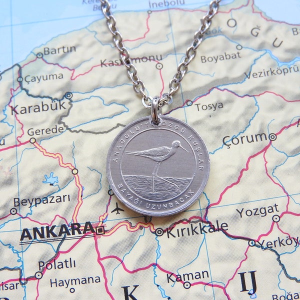 Black Bird Necklace - Etsy