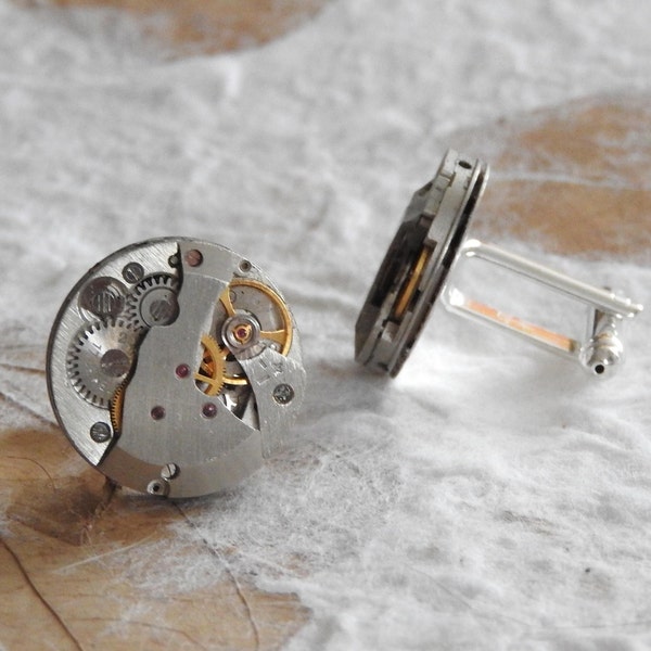 Steampunk Cufflinks - Etsy Canada