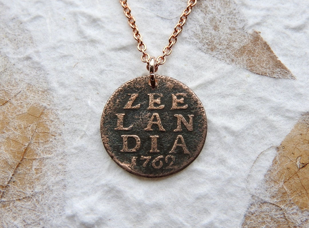 VOC Antique Zeelandia 'duit'penny Netherlands Coin - Etsy