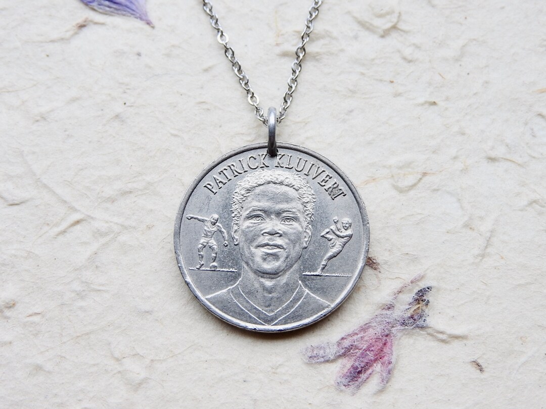 Soccer Football Coin Necklace/keychain Johan Cruyff - Cocu - Bergkamp ...