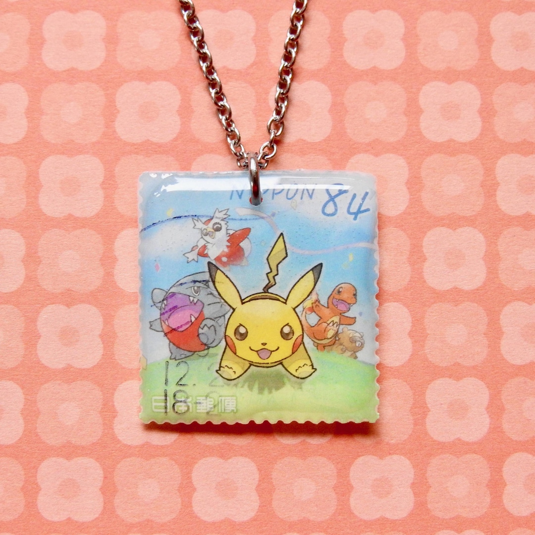 Pokemon Gible|charmander|pikachu|cadoizo|bidoof | Japan Postal Stamp ...