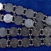 Morocco - Great MDEMA Silver Belt 2 Rows Totaling 34 Pieces of 1 Rial ...