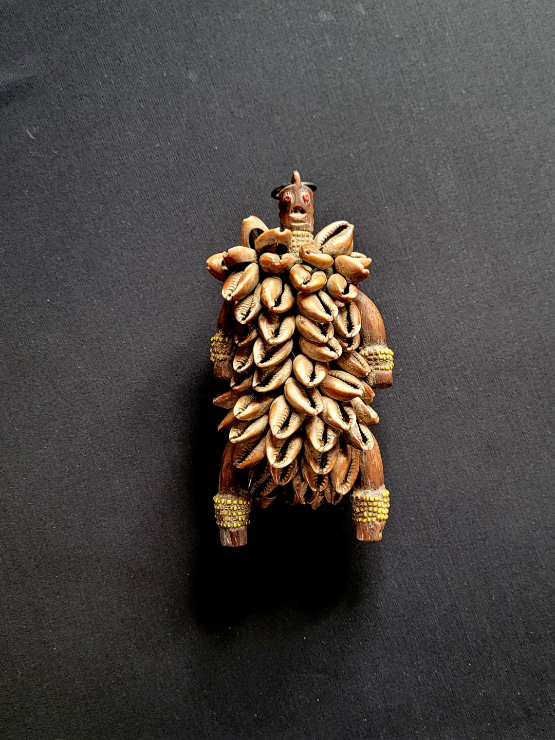 Authentic Antique Namji Dowayo Fertility Doll Talisman With Cowries ...