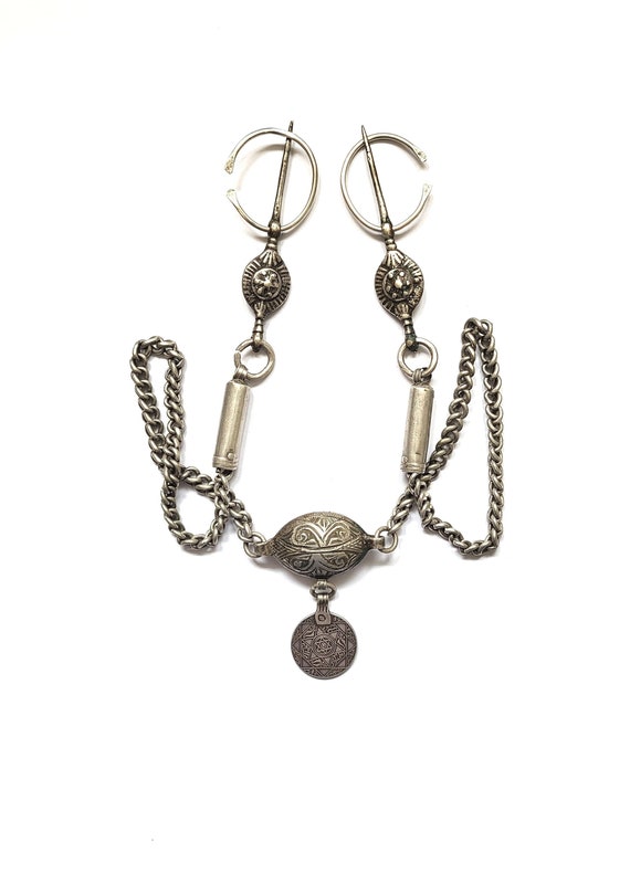 Ancienne paire de fibules berbères – TIZERZAI - régio… - Gem