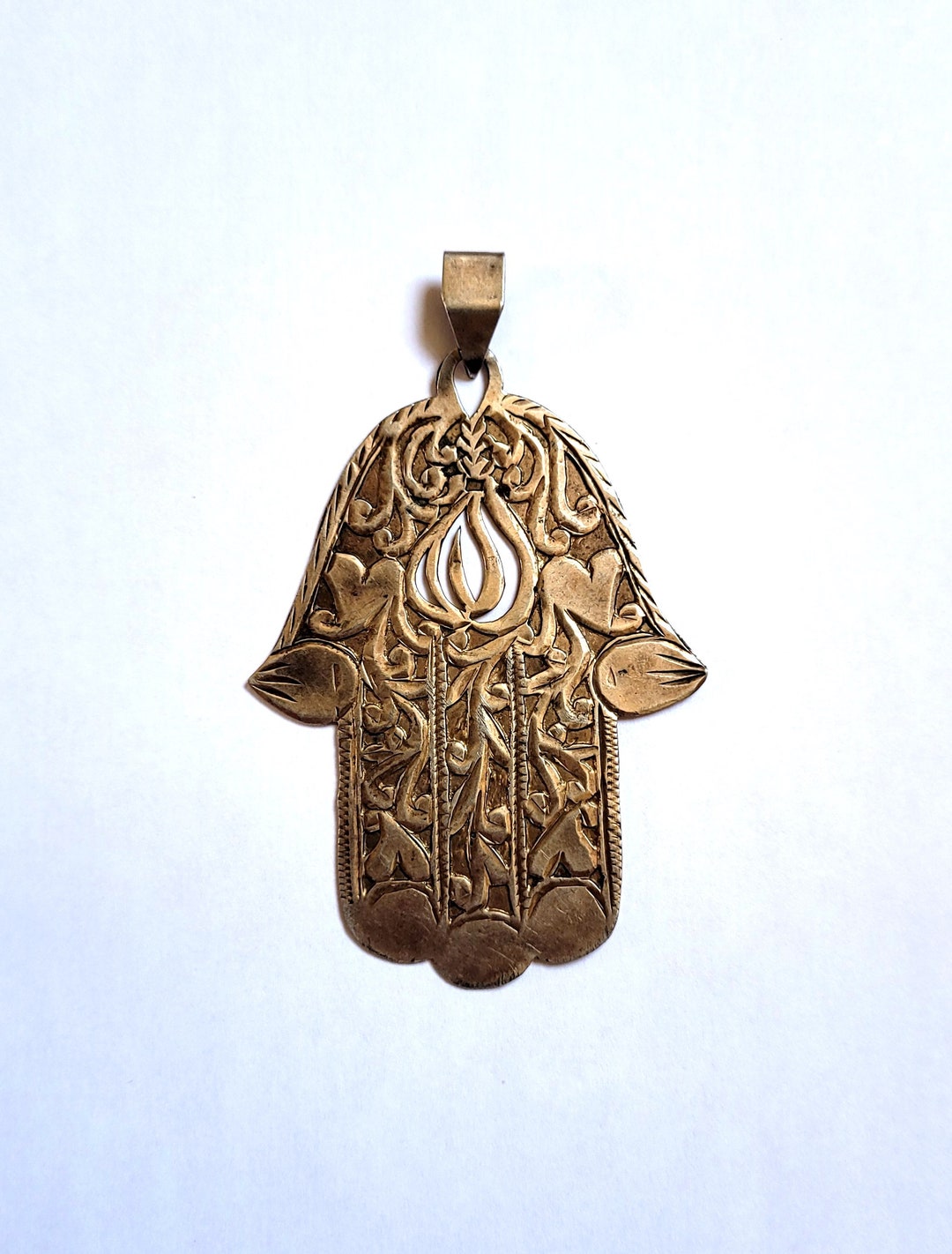 Silver Hand of Fatima "khamsa - Khomissa - Hamsa" From Southern Morocco ...