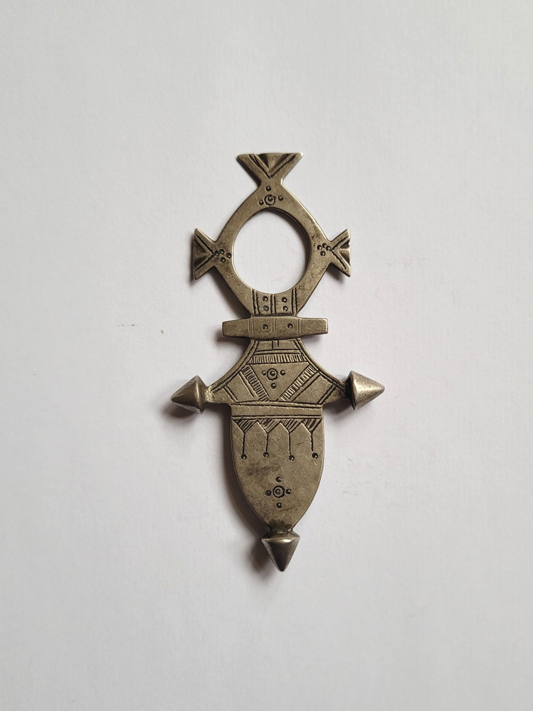 Tuareg Talisman - Cross of Iférouane Silver Amulet - Niger - Etsy