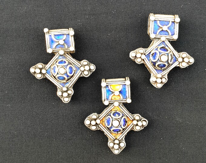 Morocco - Mauritania - Rare Large Cross "boghdad" in Sterling Silver ...