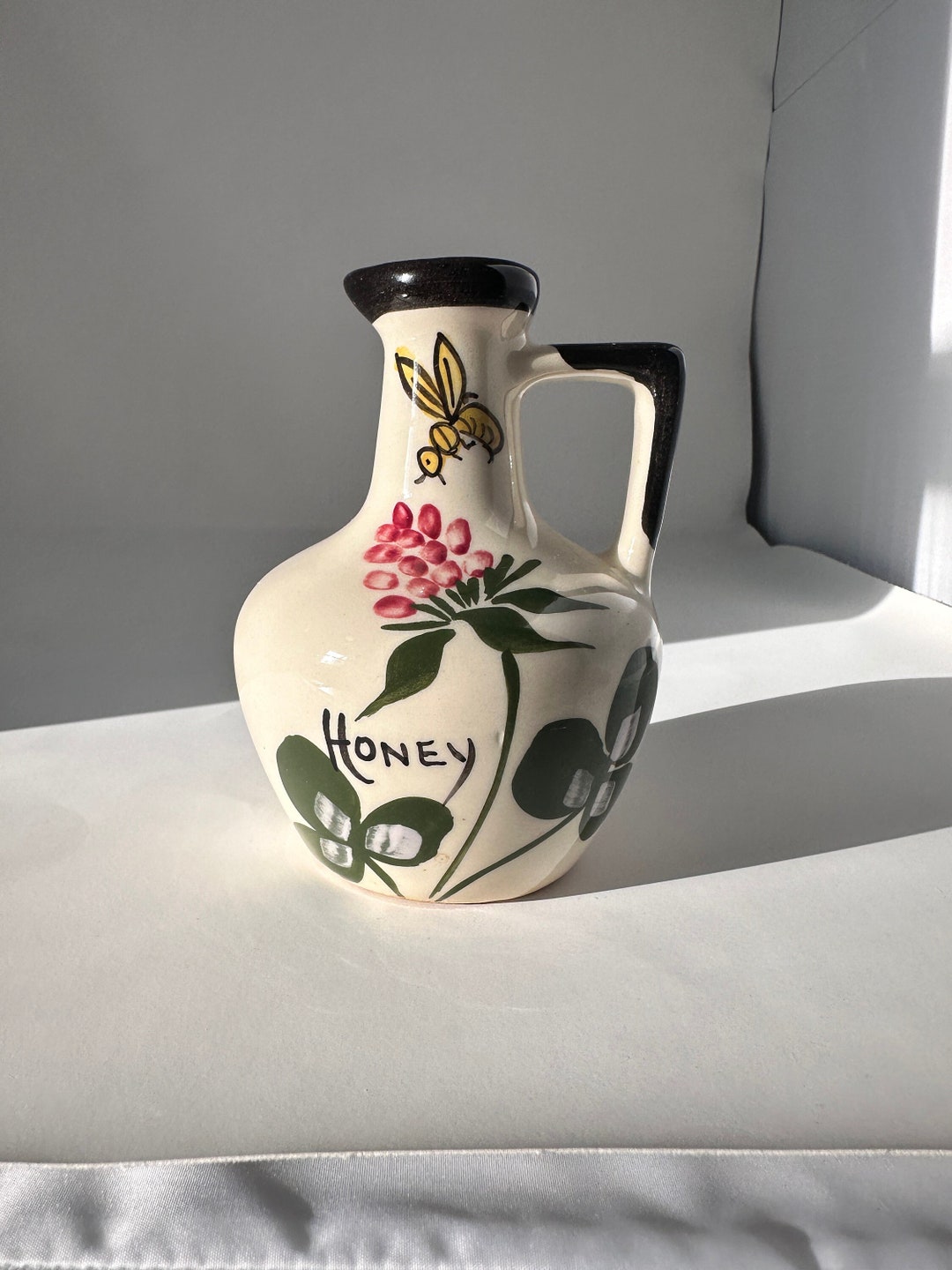 Vintage Goodman Bros. Honey Jug - Etsy