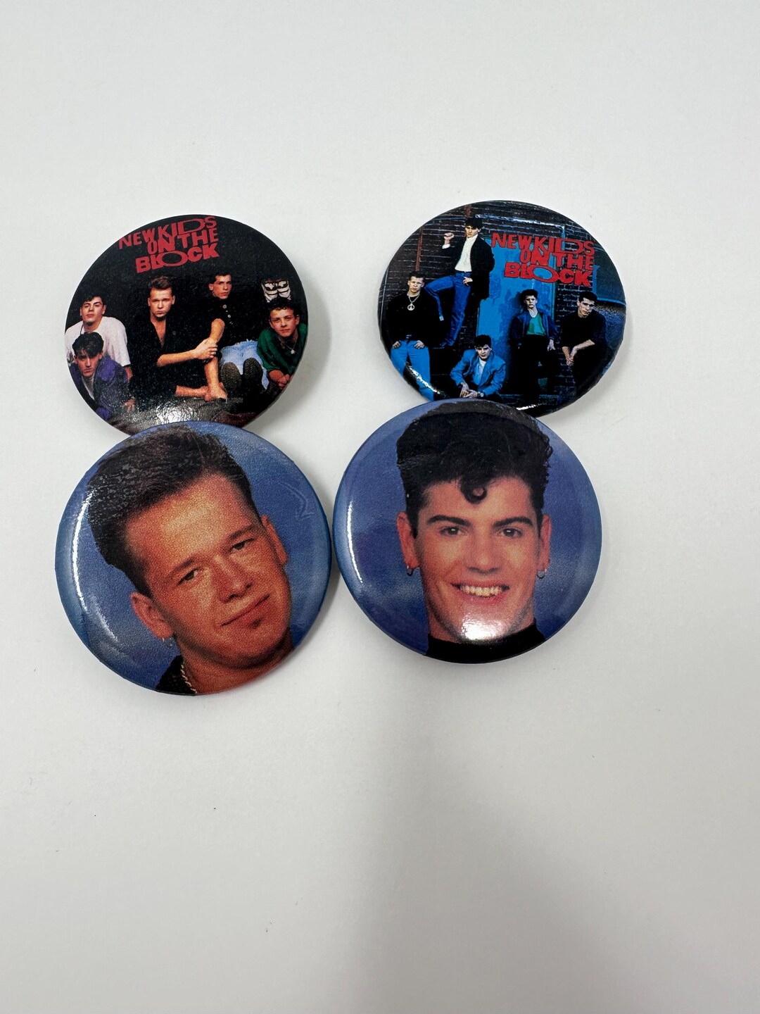 Vintage New Kids on the Block Pins - Etsy