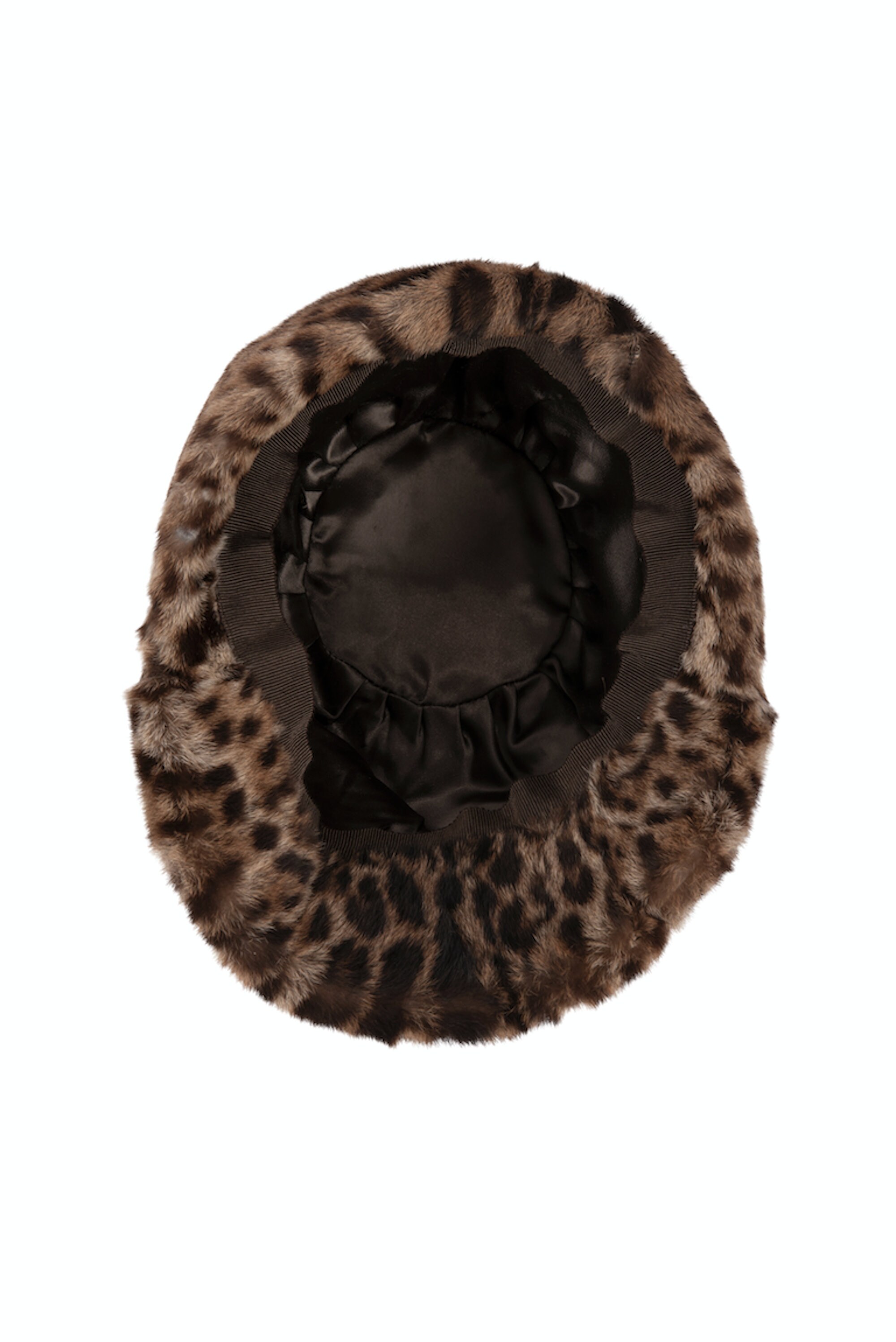 1960s Ocelot Animal Print Leather Bow Embellished Brown Black Genuine ...