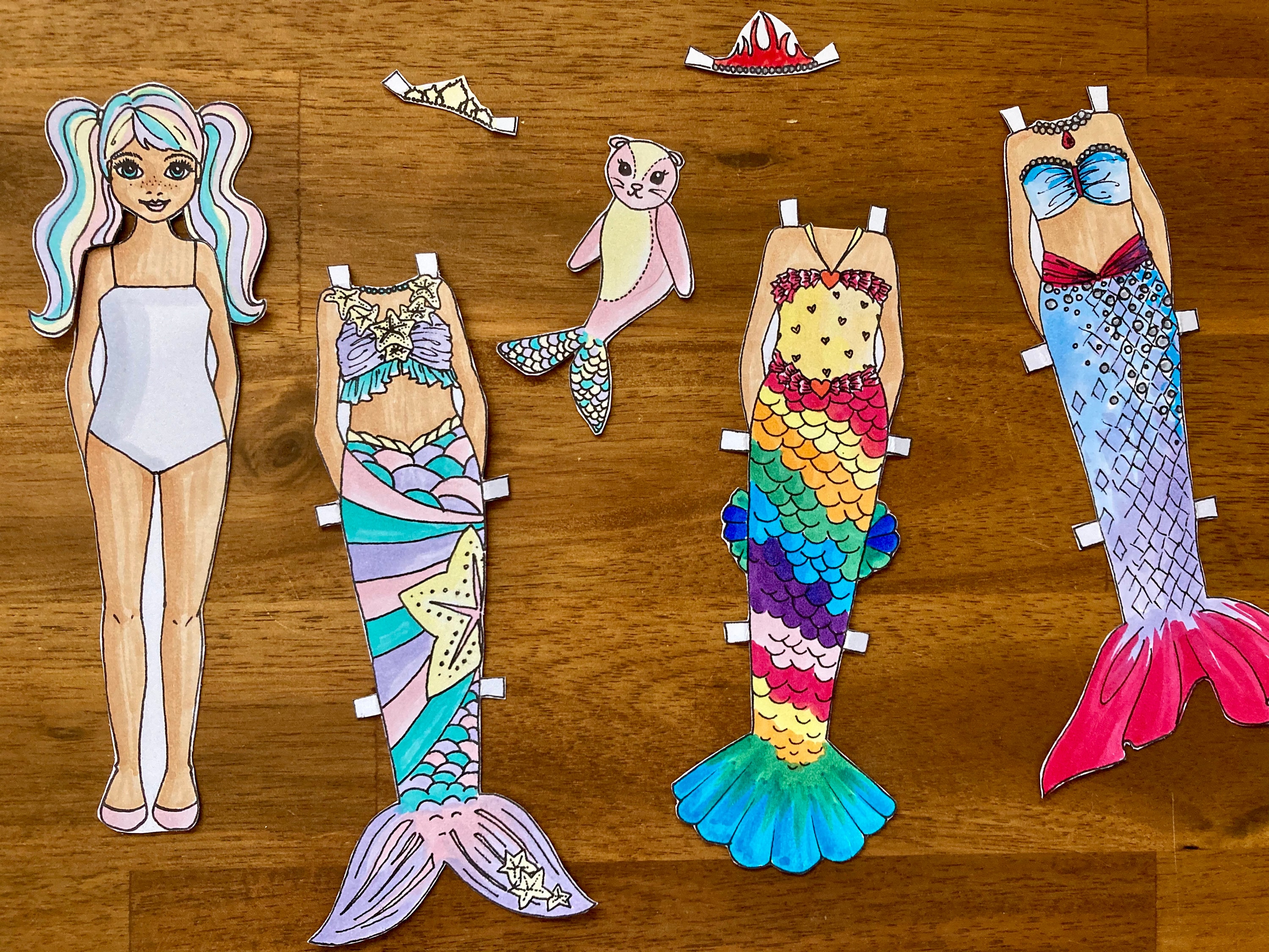 3d Paper Doll Printable