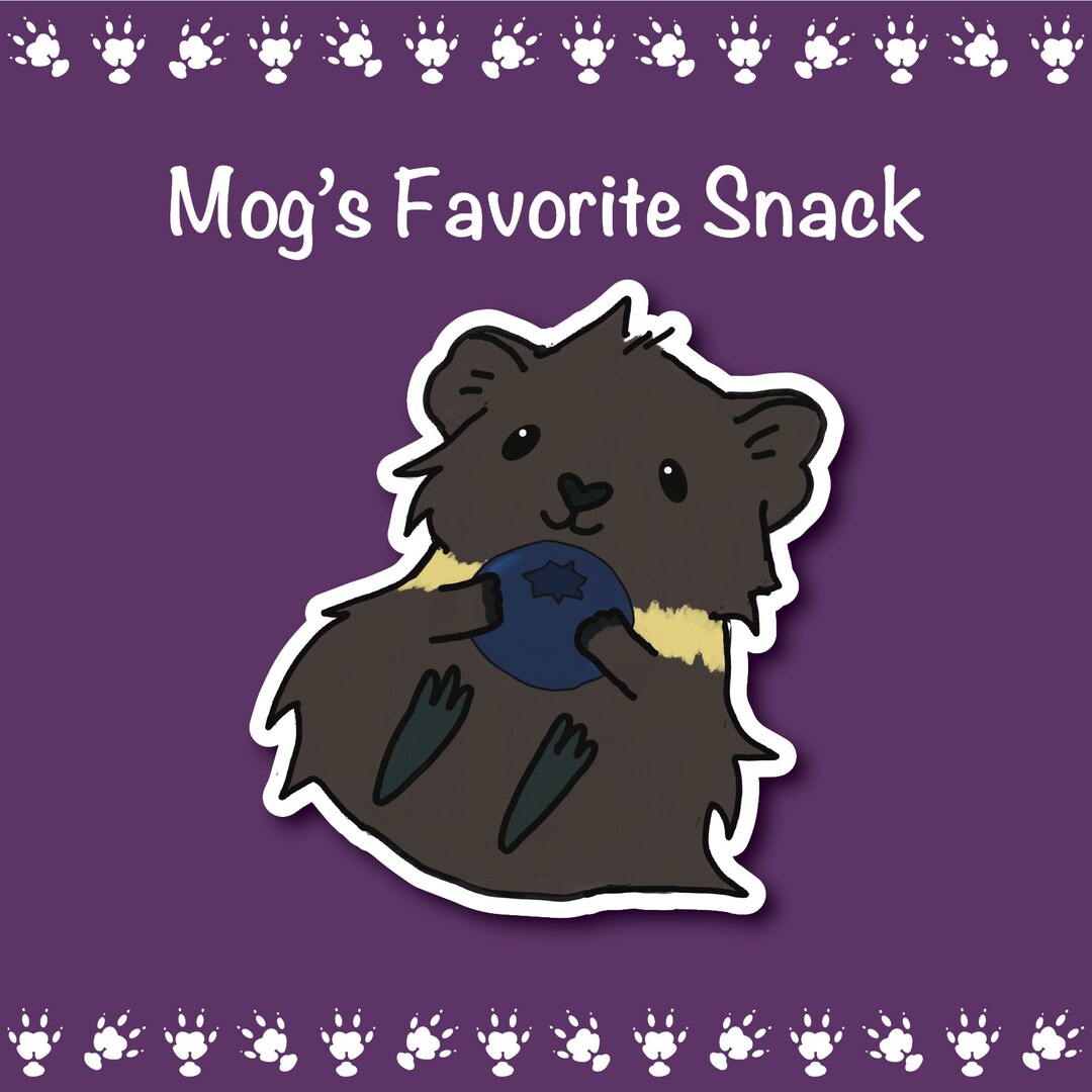 Mog's Favorite Snack Sticker - Guinea Pig's Favorite Snack | Water ...