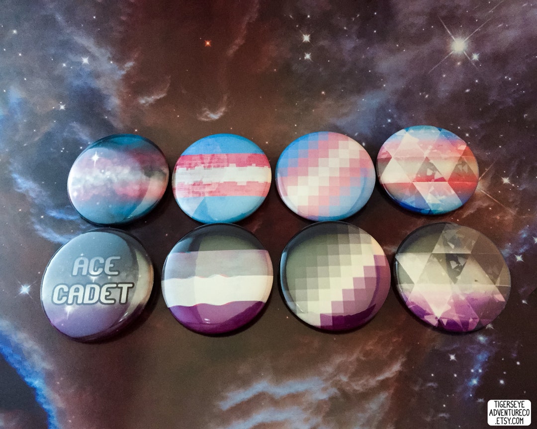 Pride Flag 4 Button Set - Choose Any LGBTQ+ Flag! - Etsy
