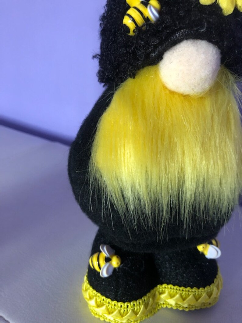 Bumblebee Gnome Standing Gnome Bee Gnome Spring Gnome - Etsy