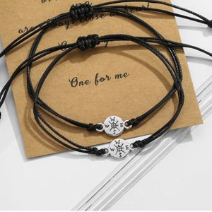 Friendship Bracelets Long Distance Friends Mother Child - Etsy