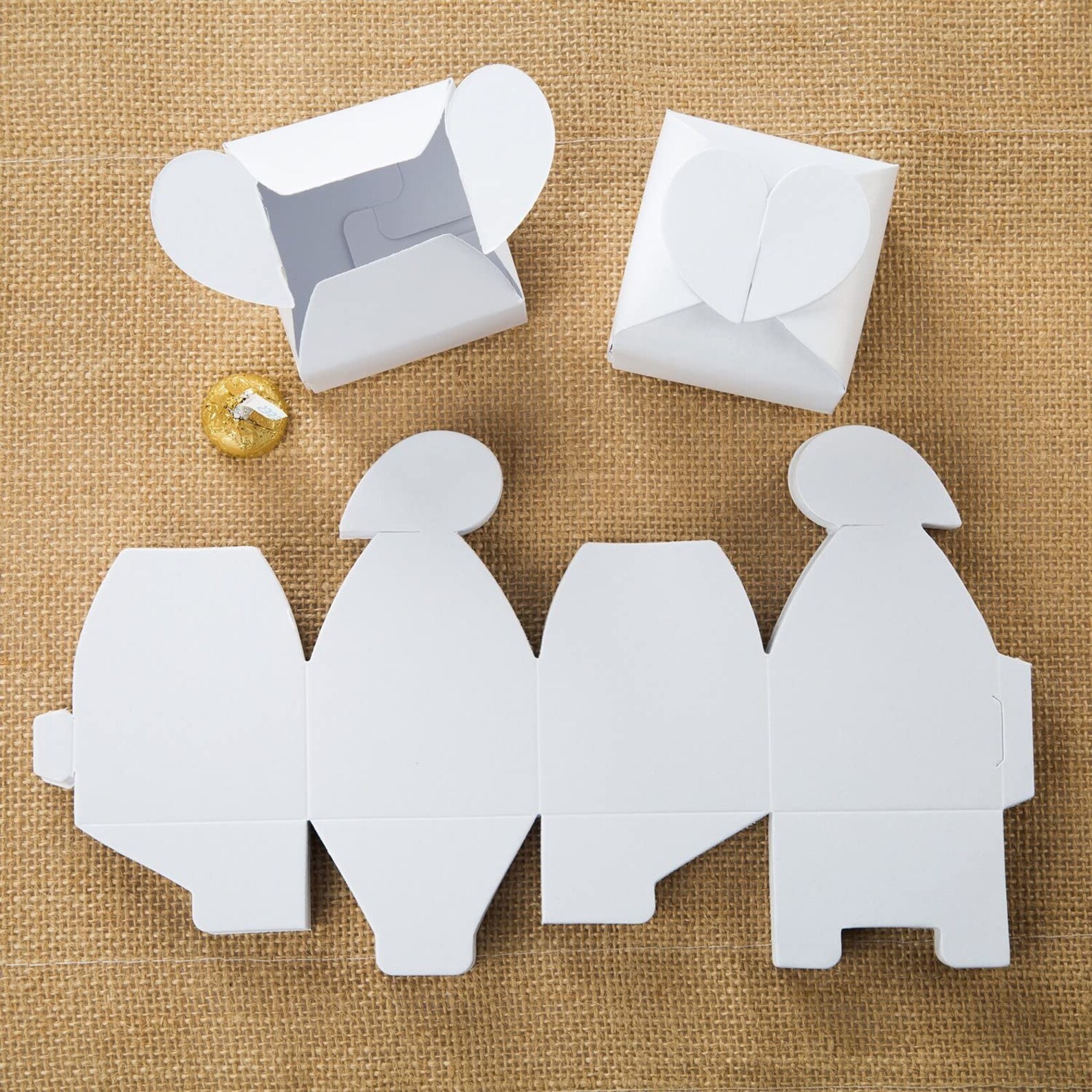 Heart Favor Boxes Wedding Reception Baby Shower Bridal - Etsy