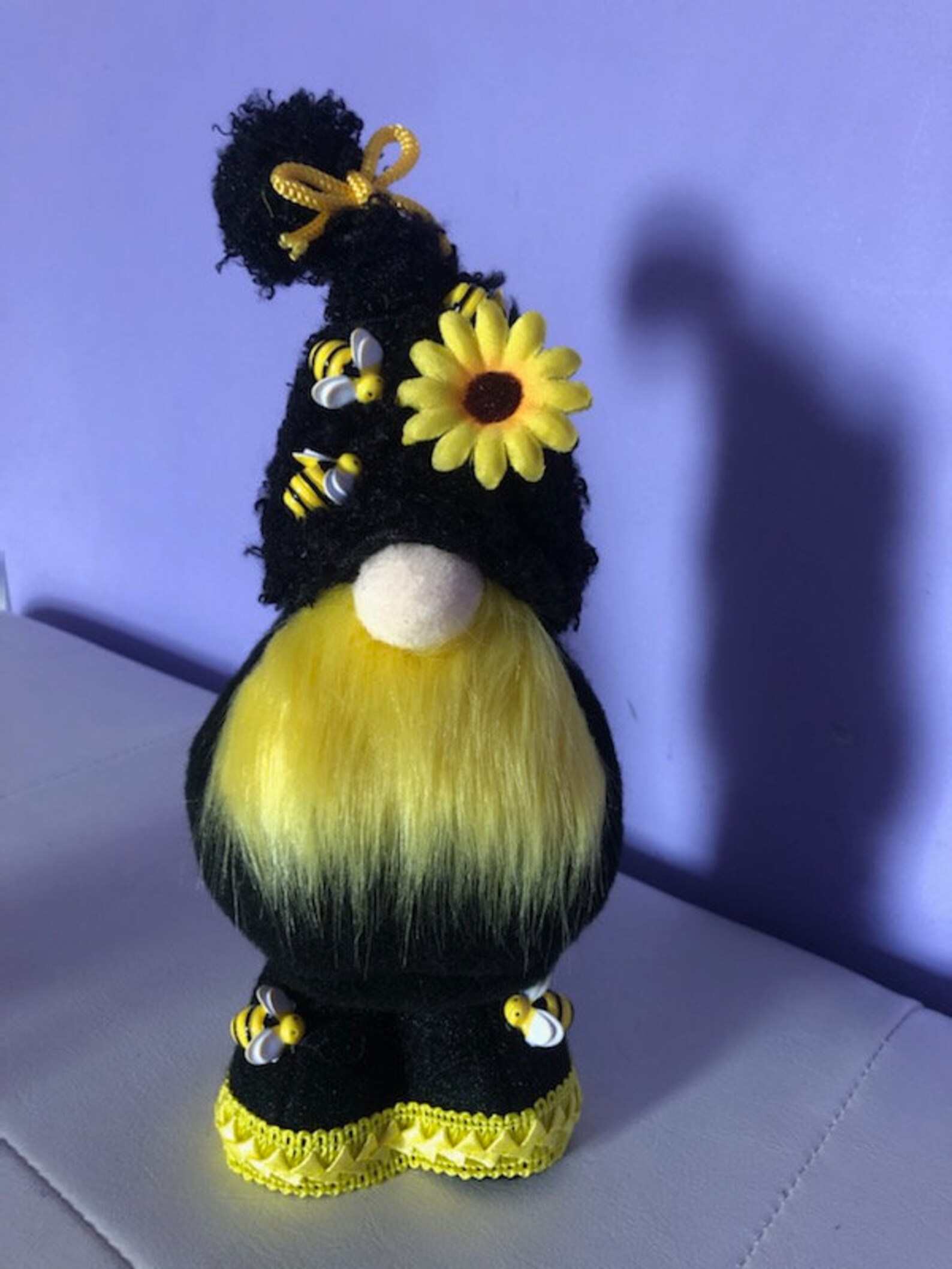 Bumblebee Gnome Standing Gnome Bee Gnome Spring Gnome - Etsy
