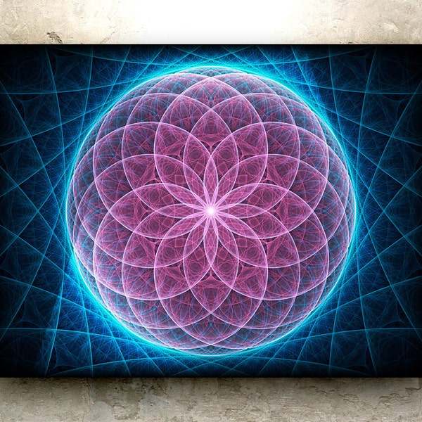 Fibonacci Fractal Art - Etsy