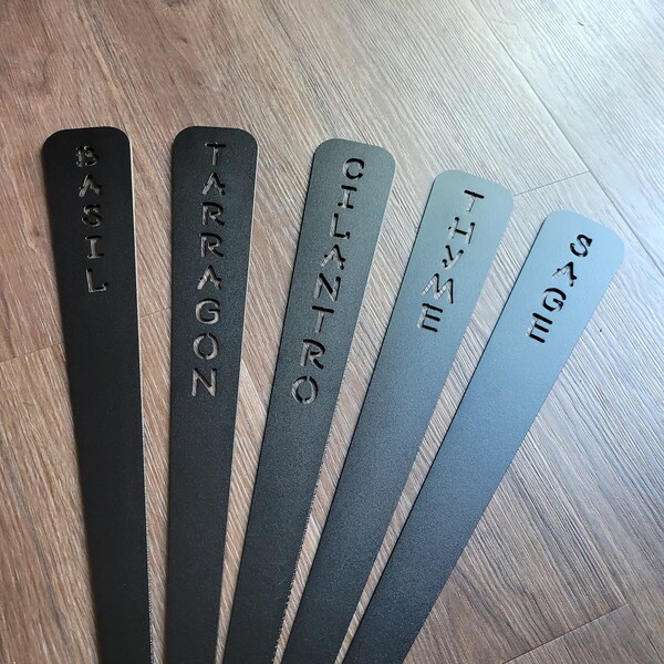Metal Plant Labels - Etsy