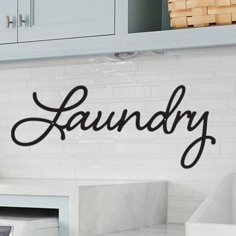 Laundry Sign - Etsy