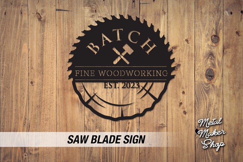 Rustic Saw Blade Sign Rustic Sign Carpentry Gifts Saw Blade - Etsy