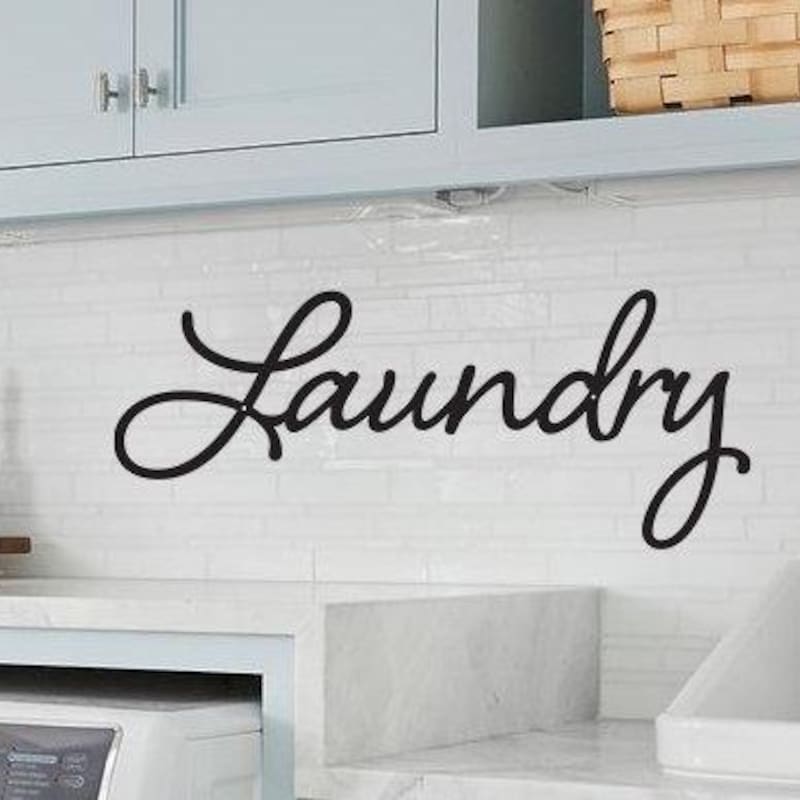 Farmhouse Laundry Sign - Etsy